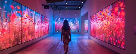 Premium Photo Interactive Projection Mapping Displays Wallpaper