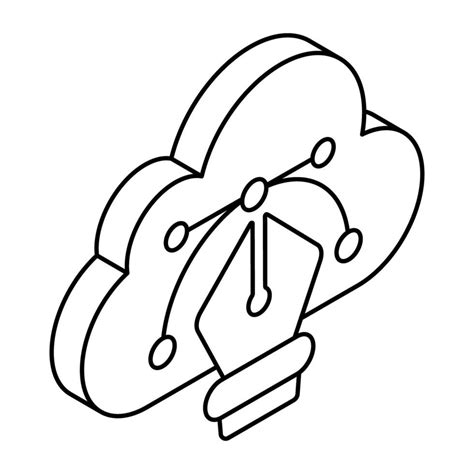 Pen With Nodes Bezier Tool Icon 47638814 Vector Art At Vecteezy