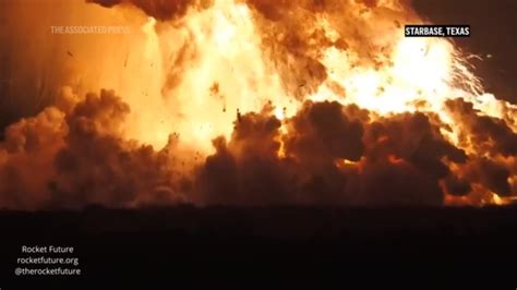 Spacex Starship Rocket Explodes During Testing In South Texas