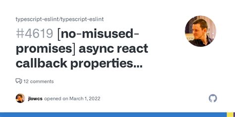 No Misused Promises Async React Callback Properties When Void