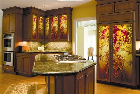 Cabinet Glass Inserts Kitchen Cabinet Glass Inserts Palace Of Glass