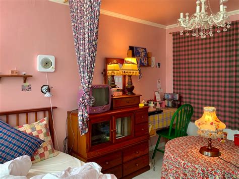 미드 속 한 장면 처럼 빈티지 러버의 핑크 레트로룸 라이프스타일 슈퍼앱 오늘의집