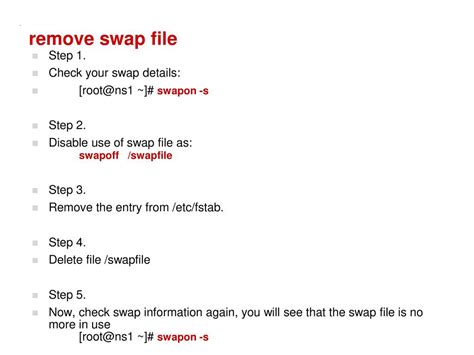 Swap Usage In Linux