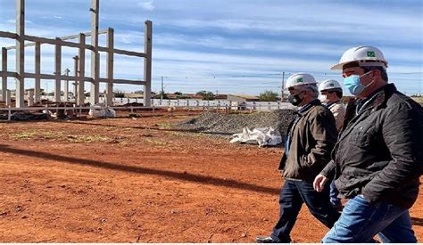 Eduardo Riedel Visita Obras De Infraestrutura Em Maracaju E Coxim