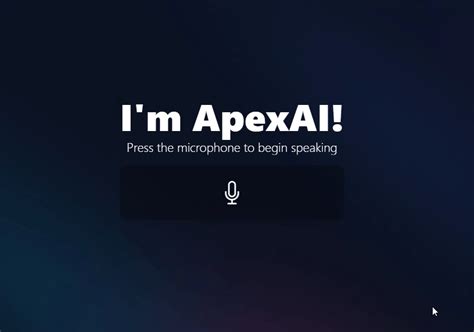 Apex Your Virtual Assistant Devpost