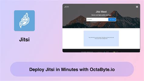 Deploy Jitsi In Minutes With Octabyte Blog