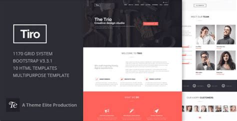 Trio Bootstrap Responsive Multipurpose Template Biggest Collection