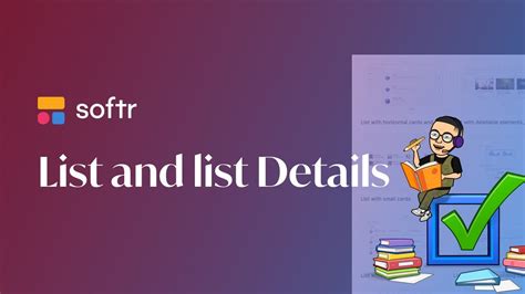 Softr Tutorial List And List Details Youtube