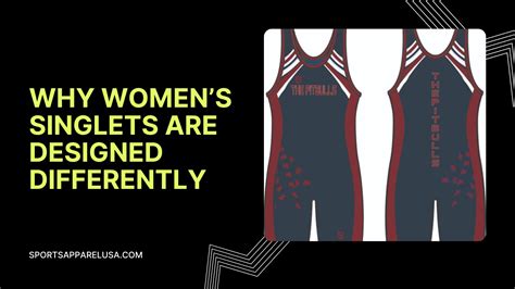 Why Womens Singlets Are Designed Differently Explained