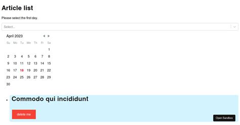 Reactlessonlesson9 Codesandbox