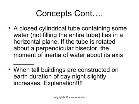 Rotational Part Ii Ppt