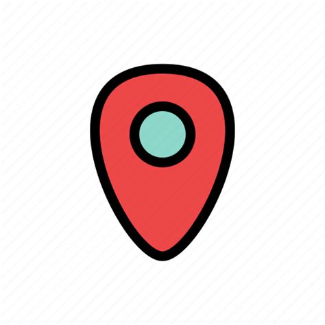 Geo Location Marker Navigation Pin Icon Download On Iconfinder