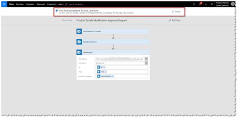 How To Develop Approval Workflows On List Item Update Event Using Microsoft Flows