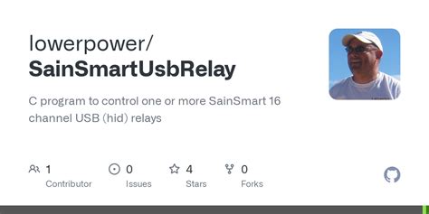 GitHub Lowerpower SainSmartUsbRelay C Program To Control One Or More SainSmart Channel USB