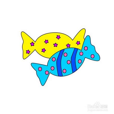 简笔画可爱糖果可爱 简笔画图片大全 普车都
