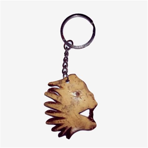 Coconut Shell Key Tag Design 13 Ekadelk