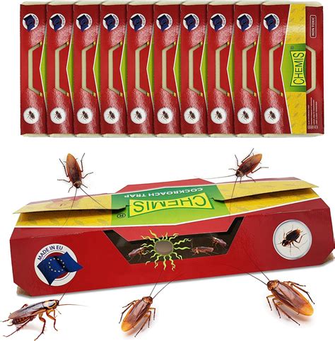 Repulseo® Cockroach And Cockroach Traps Made In Eu With Bait