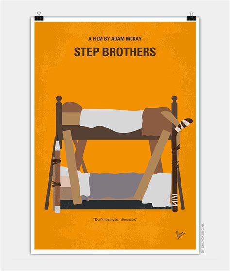 No My Step Brothers Minimal Movie Poster Chungkong