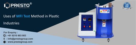 Uses Of MFI Test Method In Plastic Industries