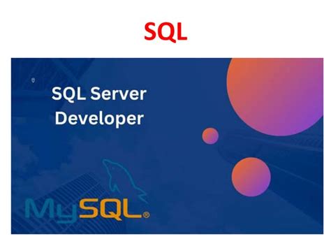 Sql Server Developerpptx