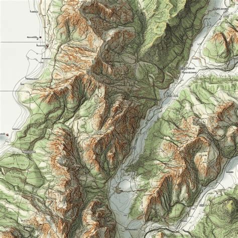A Digital Map With Interactive Features For A Hiking Trail Including Elevation Profiles And