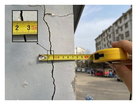 Cracks On The First Floor Of The Masonry Structure Download