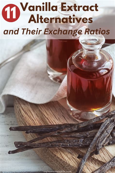 11 Vanilla Extract Alternatives My Homestead Life