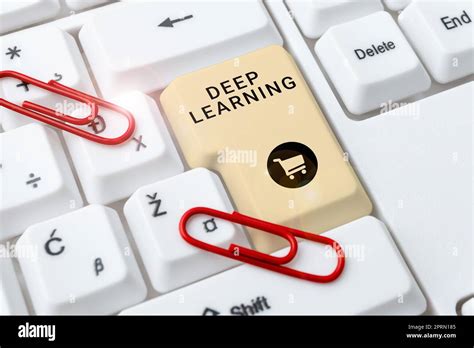 Text Sign Showing Deep Learning Concept Meaning Hierarchical