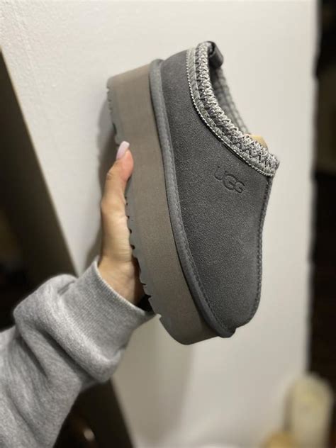 Графітові Ugg Tazz Platform — ціна 2935 грн у каталозі Уггі Купити жіночі речі за доступною