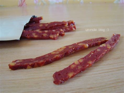 치즈육포와 먹는 세가지 소스 만들기