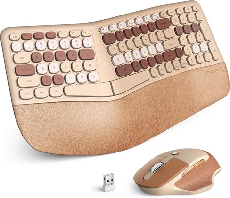 Amazon Com MOFII Ergonomic Keyboard And Mouse 2 4G USB Wireless Comfortable Natural Typing