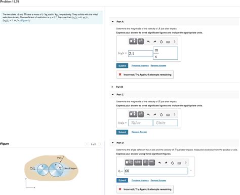 Solved Problem The Two Disks A And B Have A Mass Of Chegg