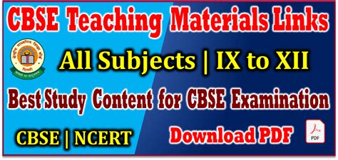 Cbse Skill Education Syllabus And Curriculum 2023 24 Class 6 To 12 Download Pdf Mycstutorial