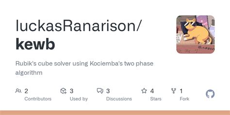 Github Luckasranarisonkewb Rubiks Cube Solver Using Kociembas Two Phase Algorithm