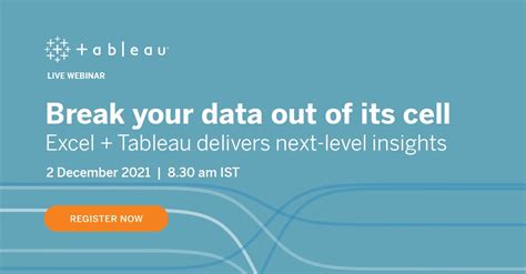 Tableau On Linkedin Break Your Data Out Of Its Cell Excel Tableau Delivers Next Level