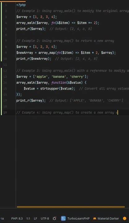 When Should You Use Arraywalk Vs Arraymap In Php Arraywalk Vs Arraymap In Php Which One
