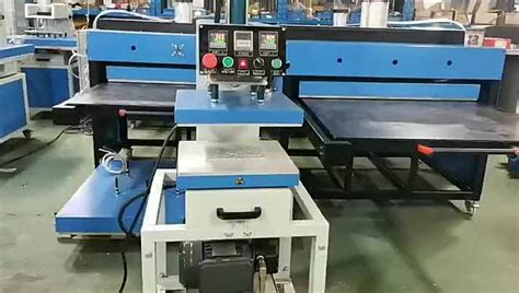 3d Concave Convex Heat Press Embossing Machine For Fabric T Shirt