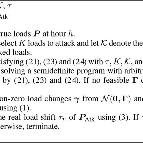 Algorithm 1 Generating Random Lr Attack False Loads Download Scientific Diagram