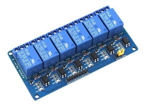Módulo Relê 6 Canais 33v 10a Para Arduino Esp8266 Esp32 Parcelamento