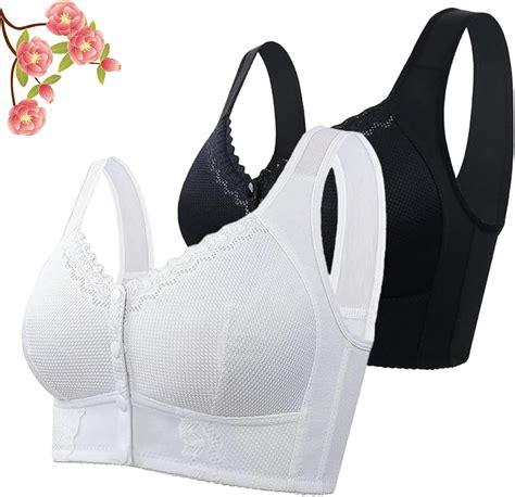 Moona Bra For Senior Moona Bra Front Closure Breathable Bra For