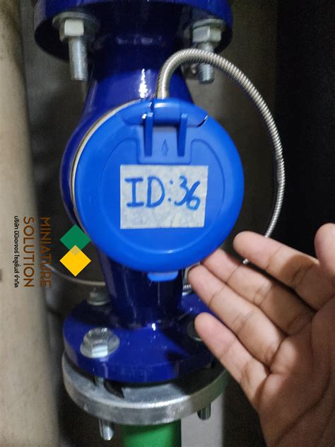 ตรวจสอบมิเตอร์น้ำ Rs485 เพื่อเก็บค่าการใช้น้ำของแต่ละที่บน Iot Miniature Solution Inspired