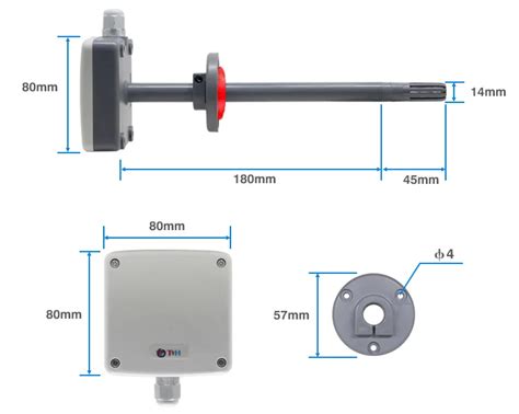 air duct temperature humidity flow sensor temperature sensor 0 10v