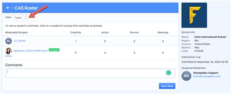 Ib Moderators Reviewing Cas Samples Managebac