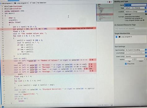 Solved Loop Program 5 Ti Loop Program 6 C∗ Main No