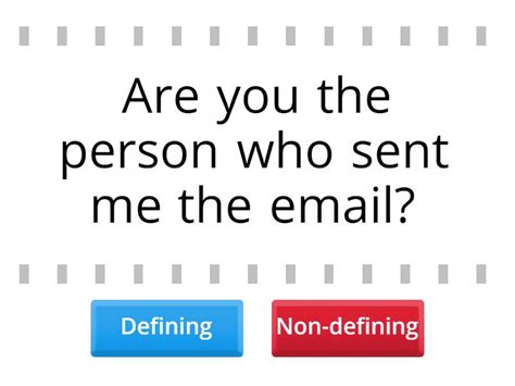 Defining Or Non Defining Relative Clause True Or False Defining Or Non Defining Relative Clause True Or False