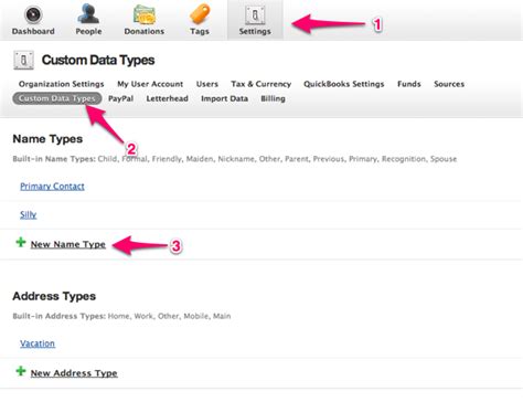 custom data types