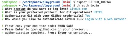 allow gh auth login to overwrite github token · issue 3799 · cli cli · github