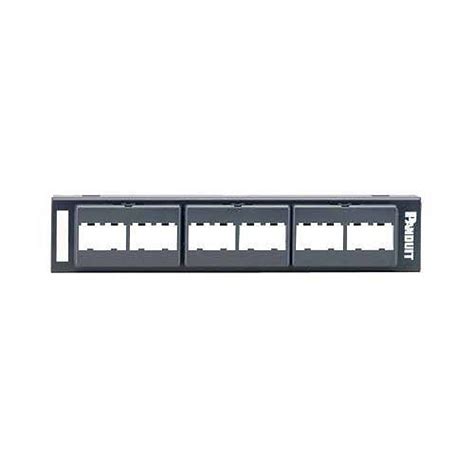 Patch Panel Unloaded 12 Port Mini Com Modular CableLAN