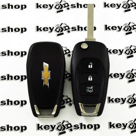 Оригинальный Выкидной Ключ для Chevrolet Cruze (Шевроле Круз) 3 ...
