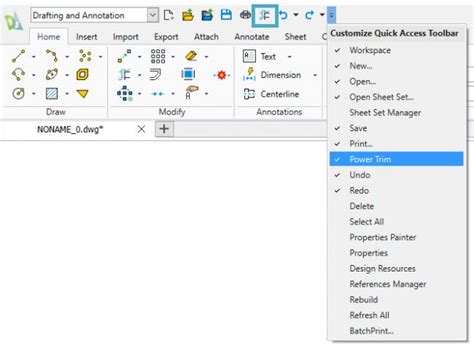 Customizing Draftsight The Quick Access Toolbar Draftsight Blog